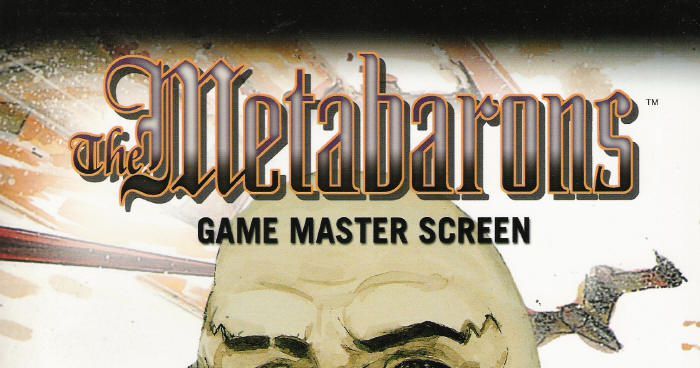 The Metabarons Game Master Screen | RPG Item | RPGGeek