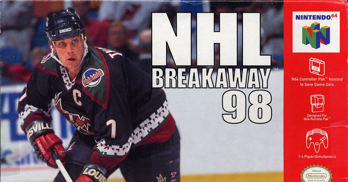 NHL Breakaway 98 | Video Game | BoardGameGeek
