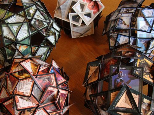 Making Polyhedra From (Magic) Cards: A Guide - With Templates