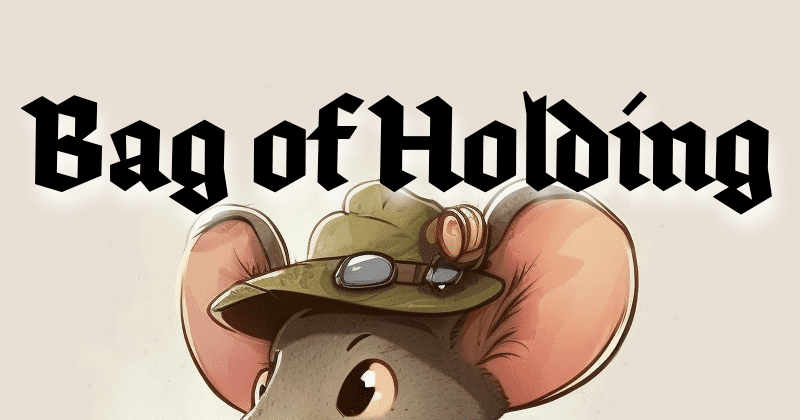 Bag of Holding | RPG Item | RPGGeek