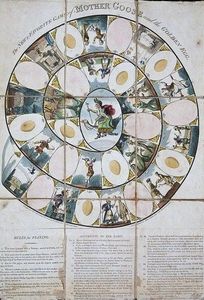 The New & Favorite Game of Mother Goose and the Golden Egg | Board Game ...