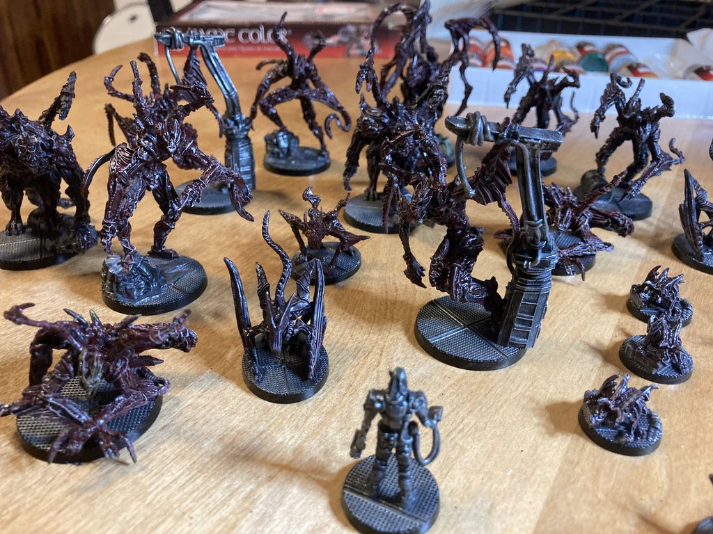 Painted the aliens! | Nemesis: Lockdown