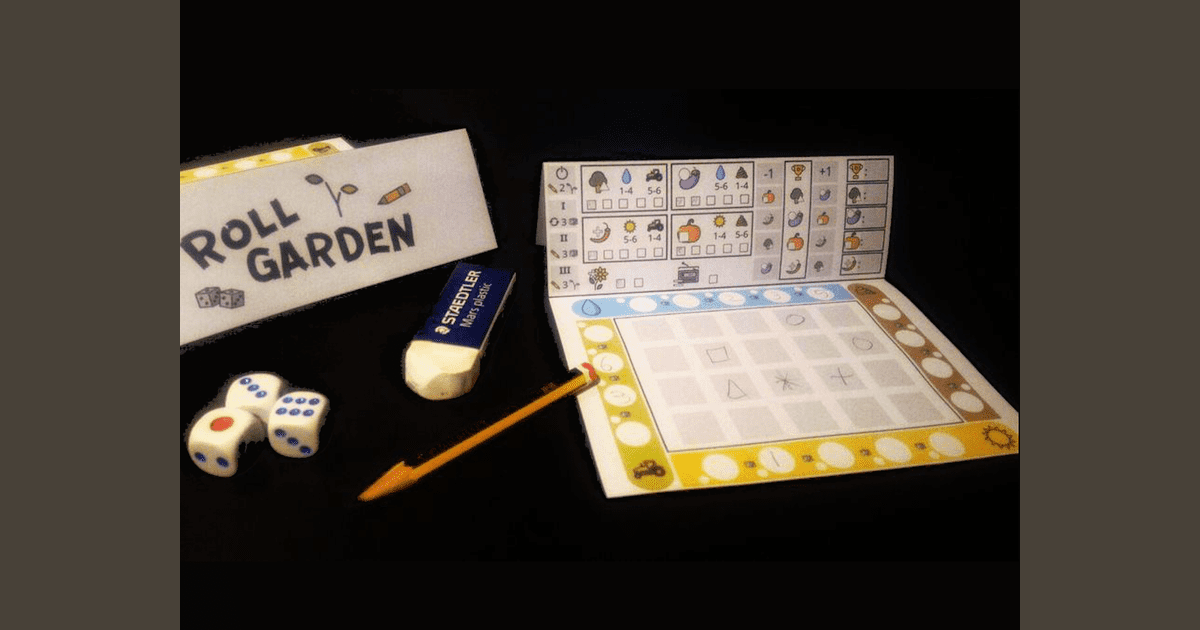 Print and Play: Roll Garden | Juegos Roll & Write | VideoGameGeek
