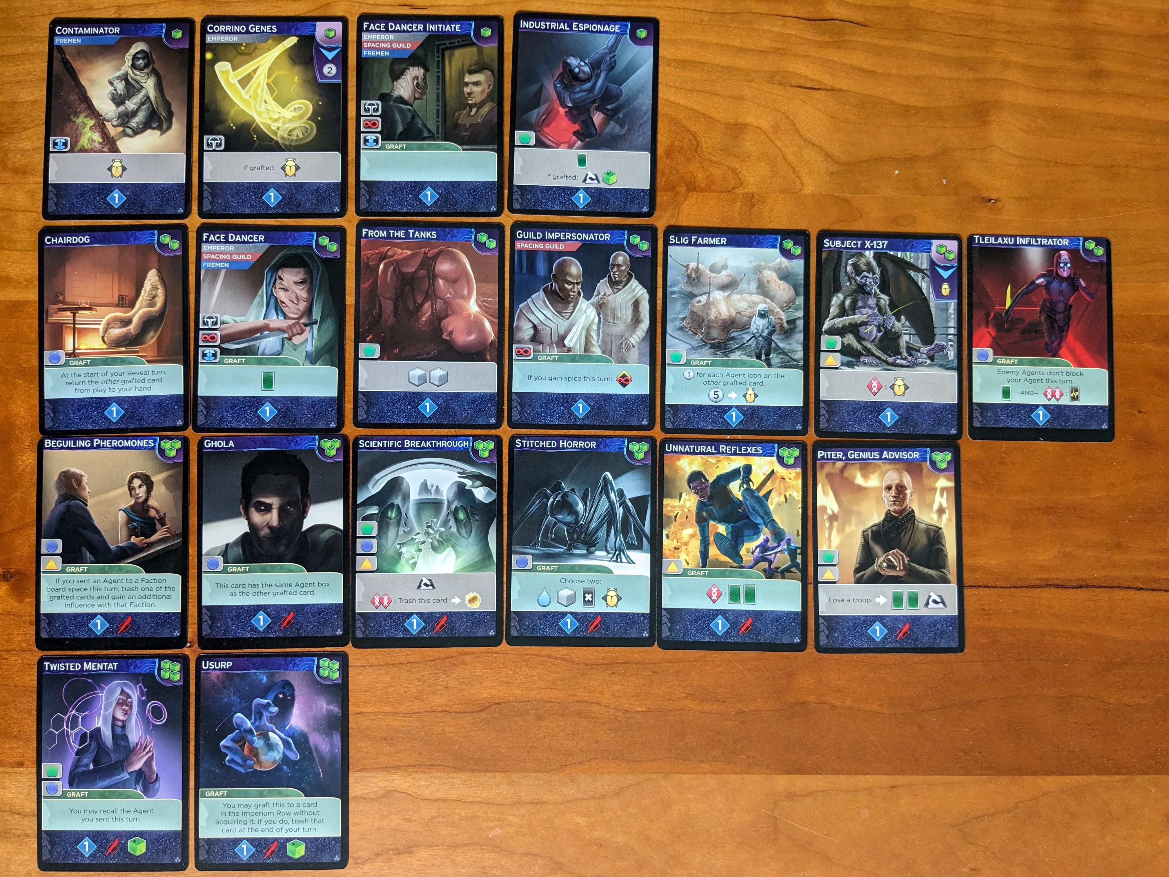 Immortality Imperium, Intrigue, Tleiaxu Cards ( Pictures ) | Dune ...