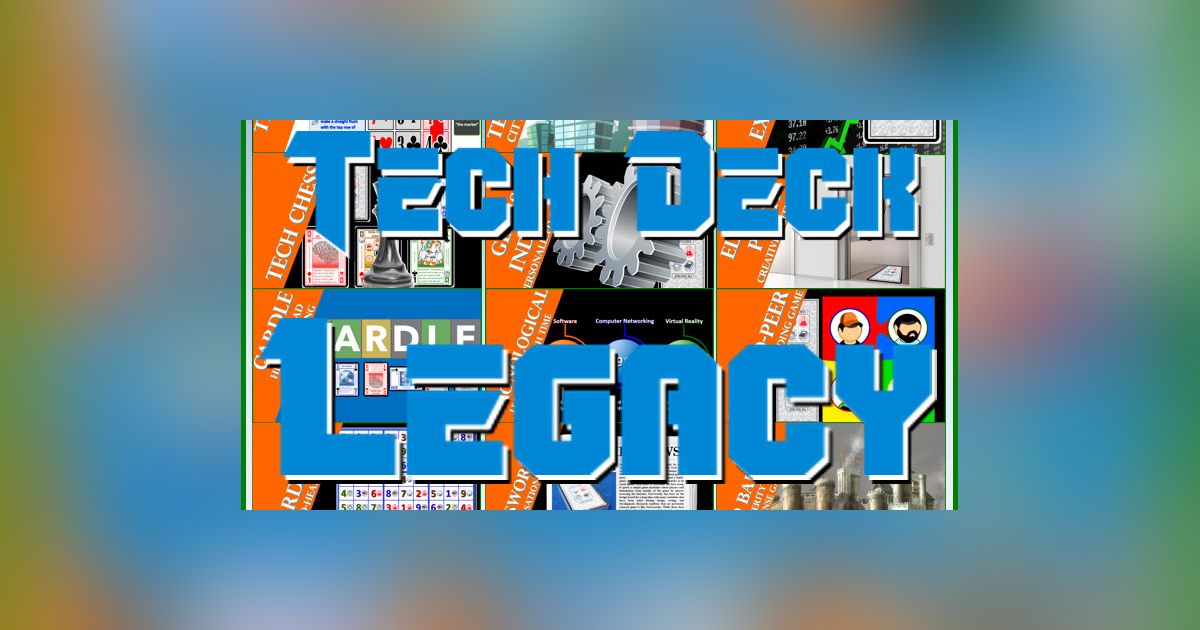Tech Deck Legacy | Board Game | BoardGameGeek