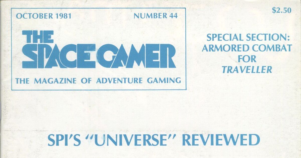 The Space Gamer (Issue 44 - Oct 1981) | Issue | RPGGeek
