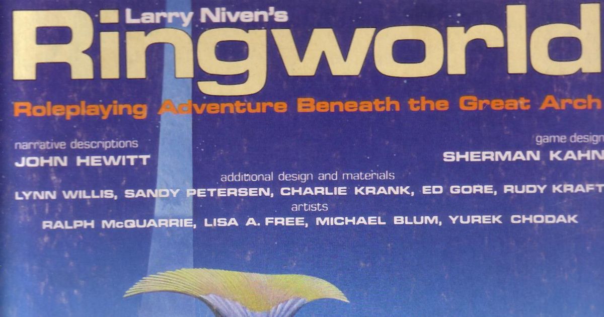 Larry Niven's Ringworld | RPG Item | RPGGeek