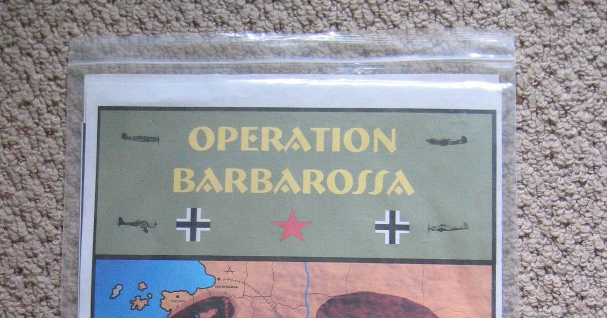 Operation Barbarossa Board Game – VCOG