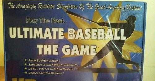 Ultimate Baseball The Game | Board Game | BoardGameGeek