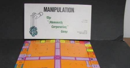 Manipulation: The "Mammoth Corporation" Game | Board Game | BoardGameGeek