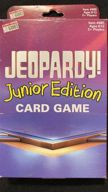 Jeopardy! Card Game Junior Edition | Board Game | BoardGameGeek