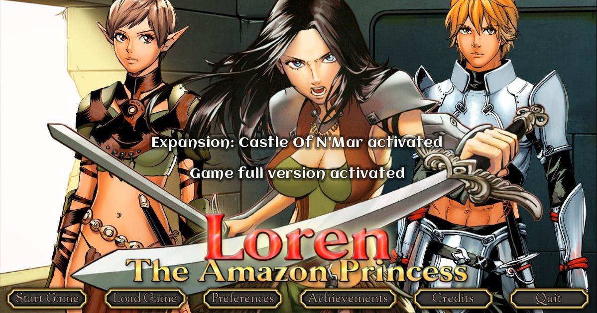 Loren The Amazon Princess | Video Game | BoardGameGeek