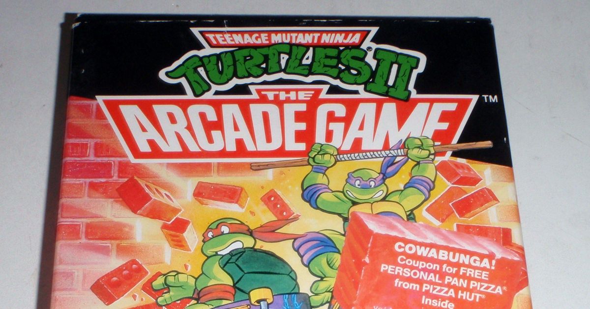 Teenage Mutant Ninja Turtles II: The Arcade Game | Video Game ...