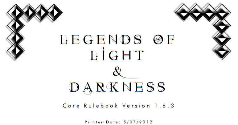 Legends of Light & Darkness | RPG Item | RPGGeek