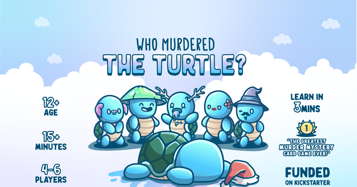 Who Murdered the Turtle? | Board Game | BoardGameGeek