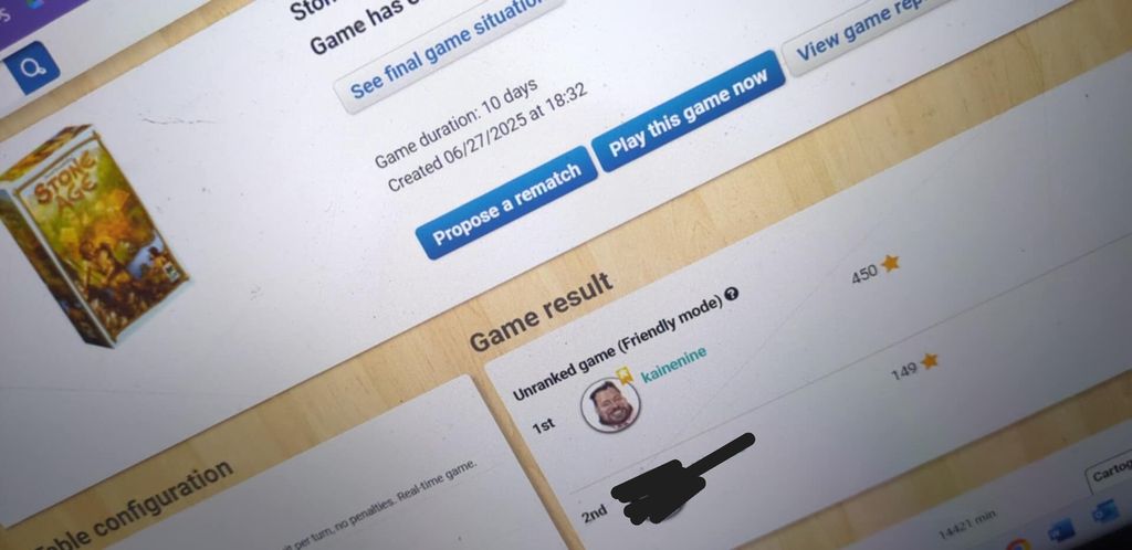 450 points!!!! | Stone Age