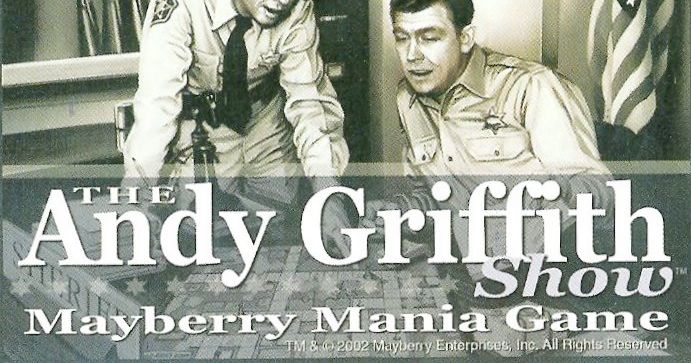 The Andy Griffith Show: Mayberry Mania Game | Board Game | BoardGameGeek