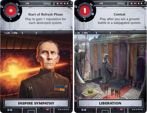 List of objective cards (complete!) | Star Wars: Rebellion