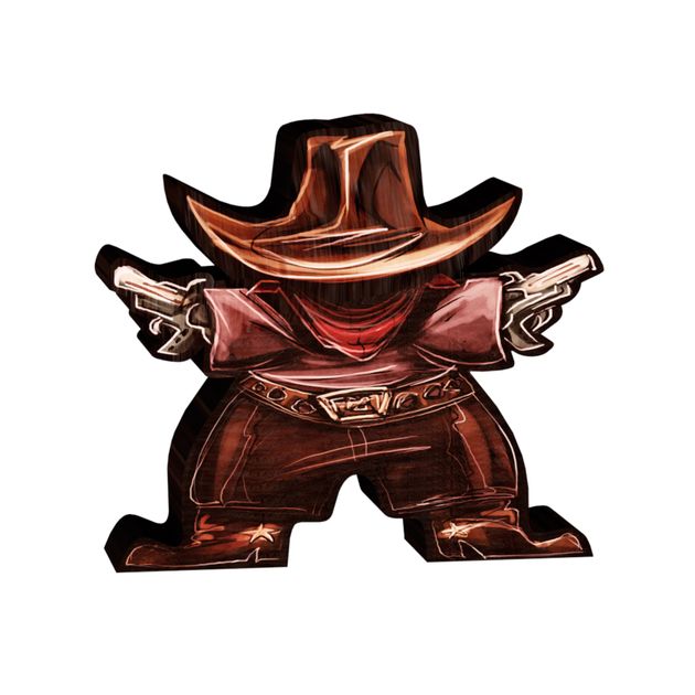 Coloma: New Prospects – Boss Outlaw Meeple | Board Game Accessory ...