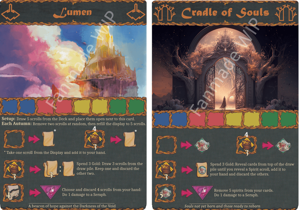 WIP: Fanmade Expansion: Wondrous Places | Legends of Void