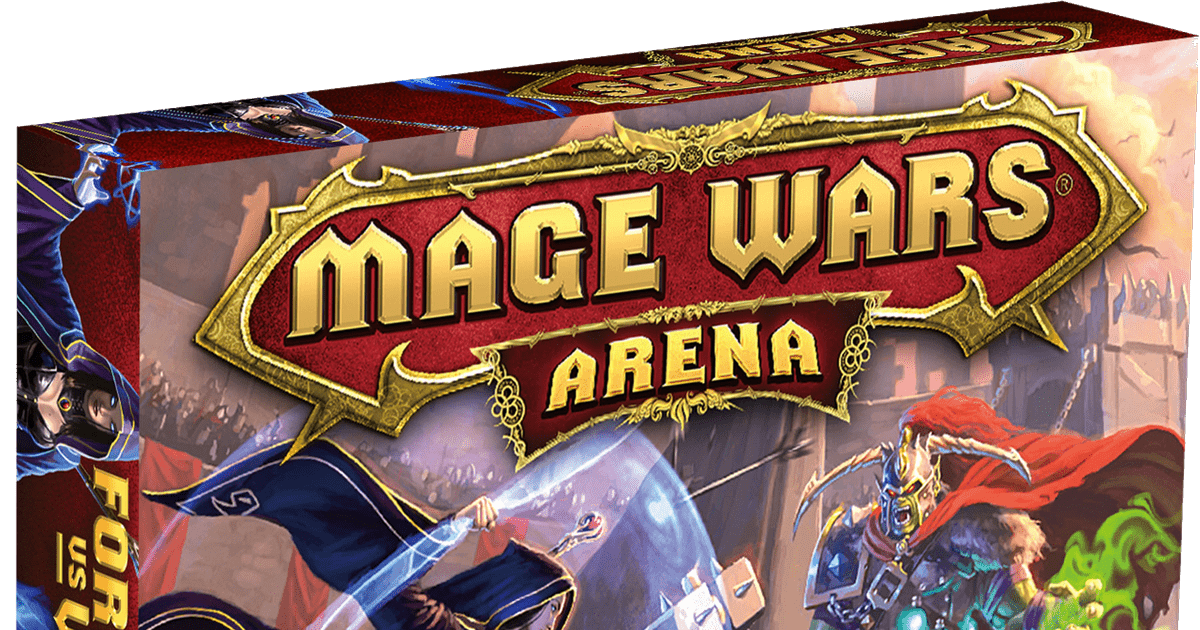 Mage Wars Arena: Forcemaster vs Warlord Expansion Set | Board Game ...