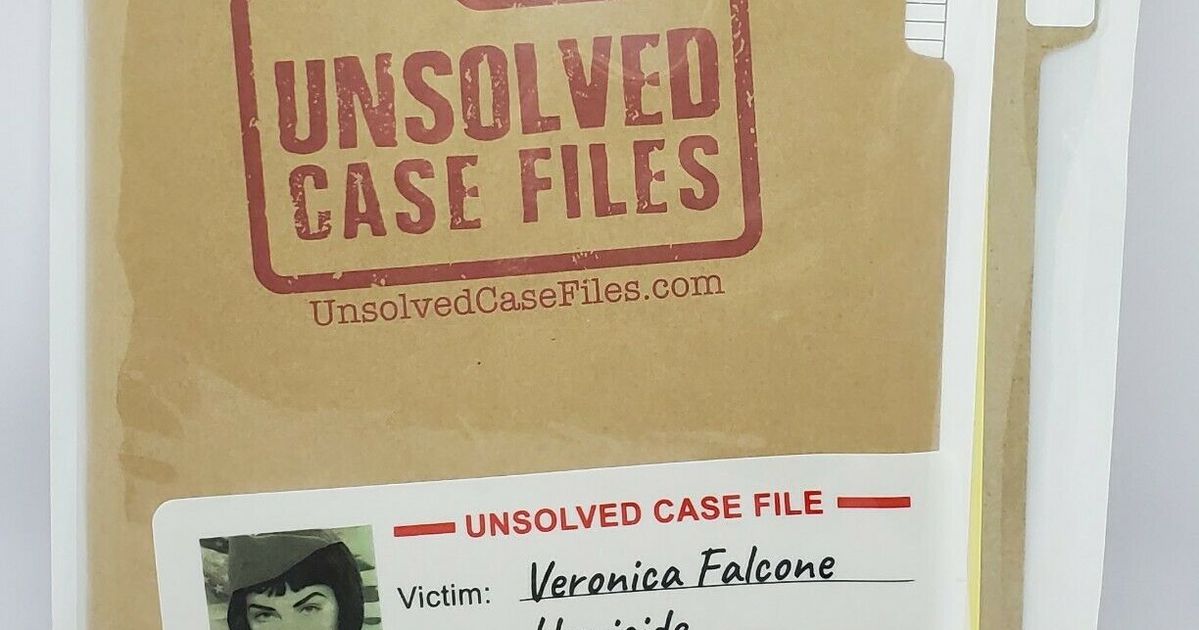 Unsolved Case Files: Veronica Falcone | Board Game | BoardGameGeek