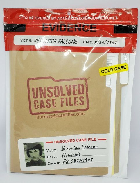 Unsolved Case Files: Veronica Falcone | Board Game | BoardGameGeek
