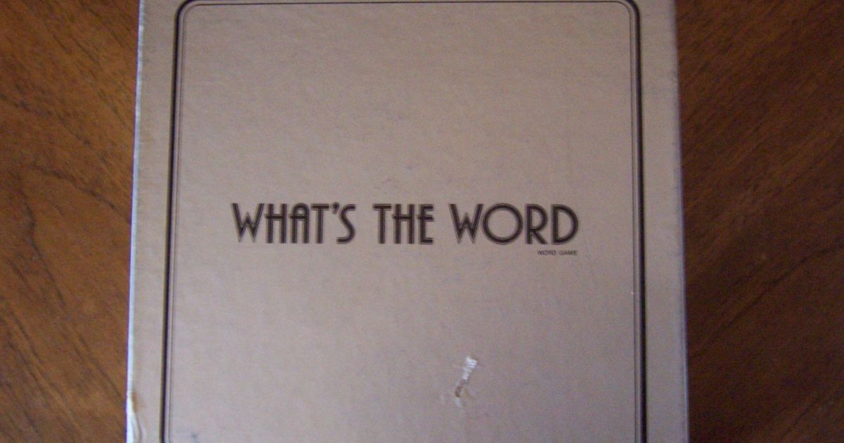 What's the Word | Board Game | BoardGameGeek