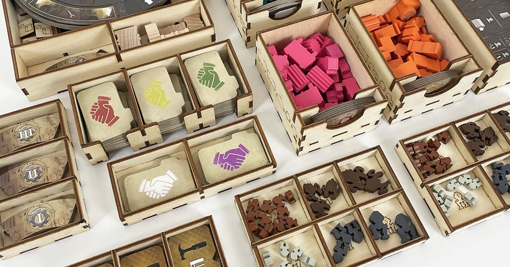 Barrage: The GiftForge Insert | Board Game Accessory | BoardGameGeek