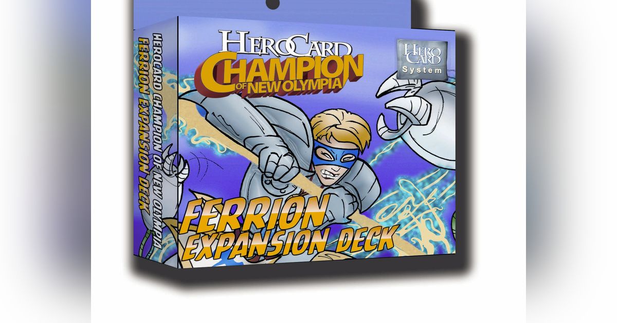 Herocard Champion of New Olympia Ferrion Expansion Deck | Board Game ...