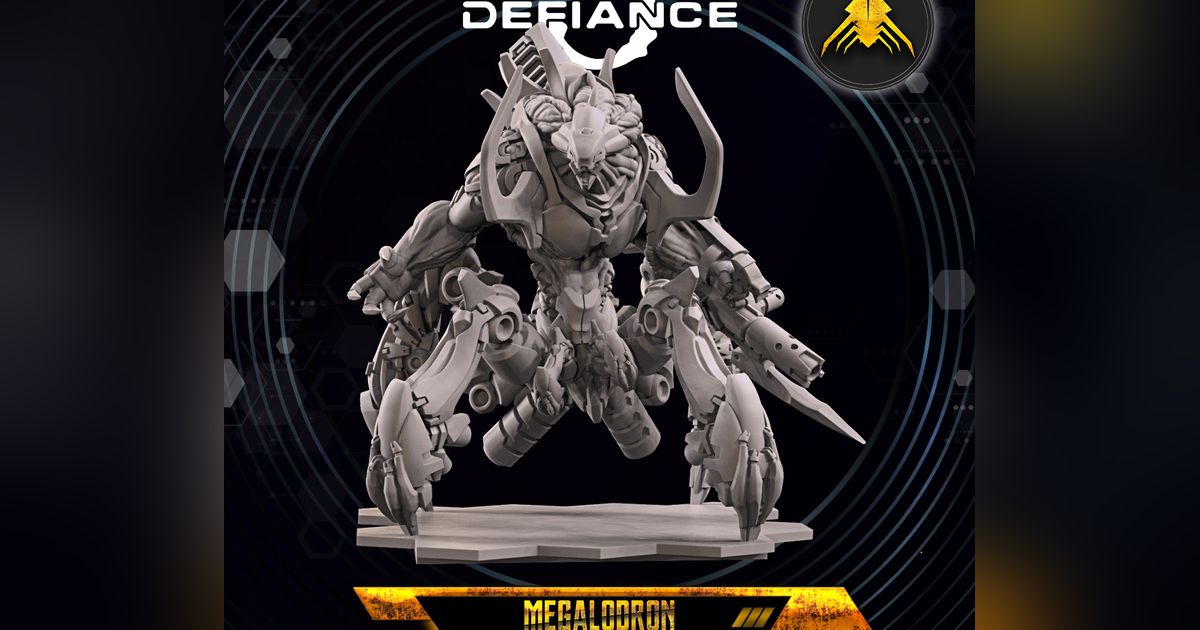 Infinity Defiance: Megalodron | Board Game | BoardGameGeek