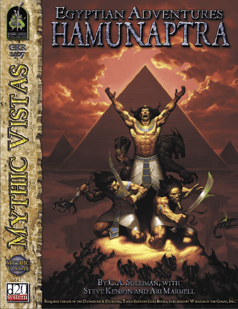 Egyptian Adventures: Hamunaptra | RPG Item | RPGGeek