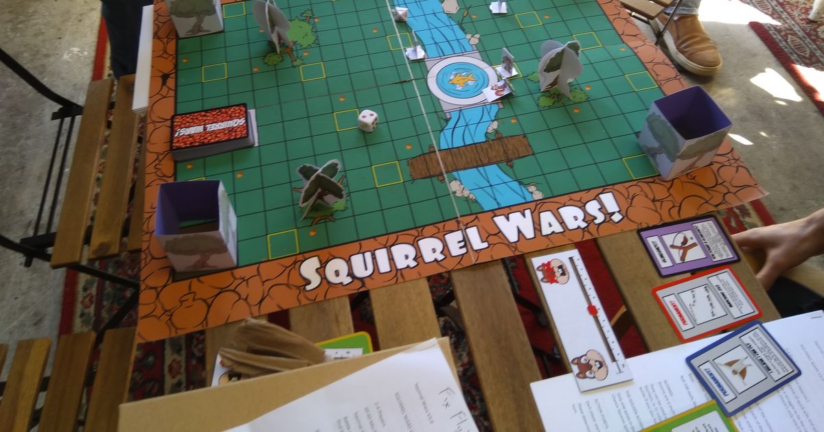 Squirrel Wars! | Board Game | BoardGameGeek