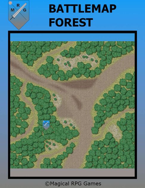 Battlemap Forest | RPG Item | RPGGeek