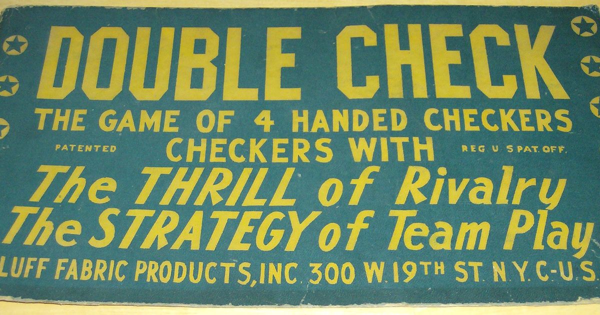 Double Check | Board Game | BoardGameGeek