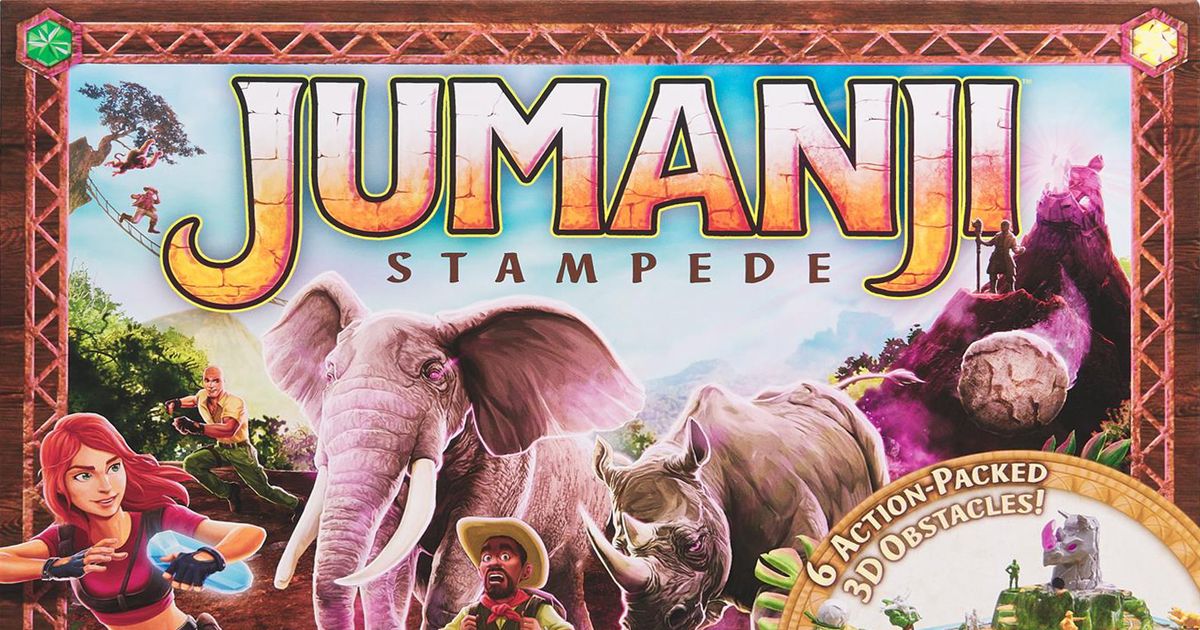 Jumanji Stampede | Board Game | BoardGameGeek