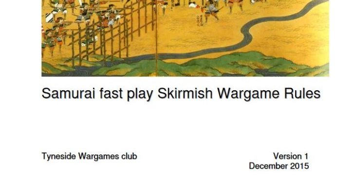Samurai Skirmish Wargame Rules | Board Game | BoardGameGeek