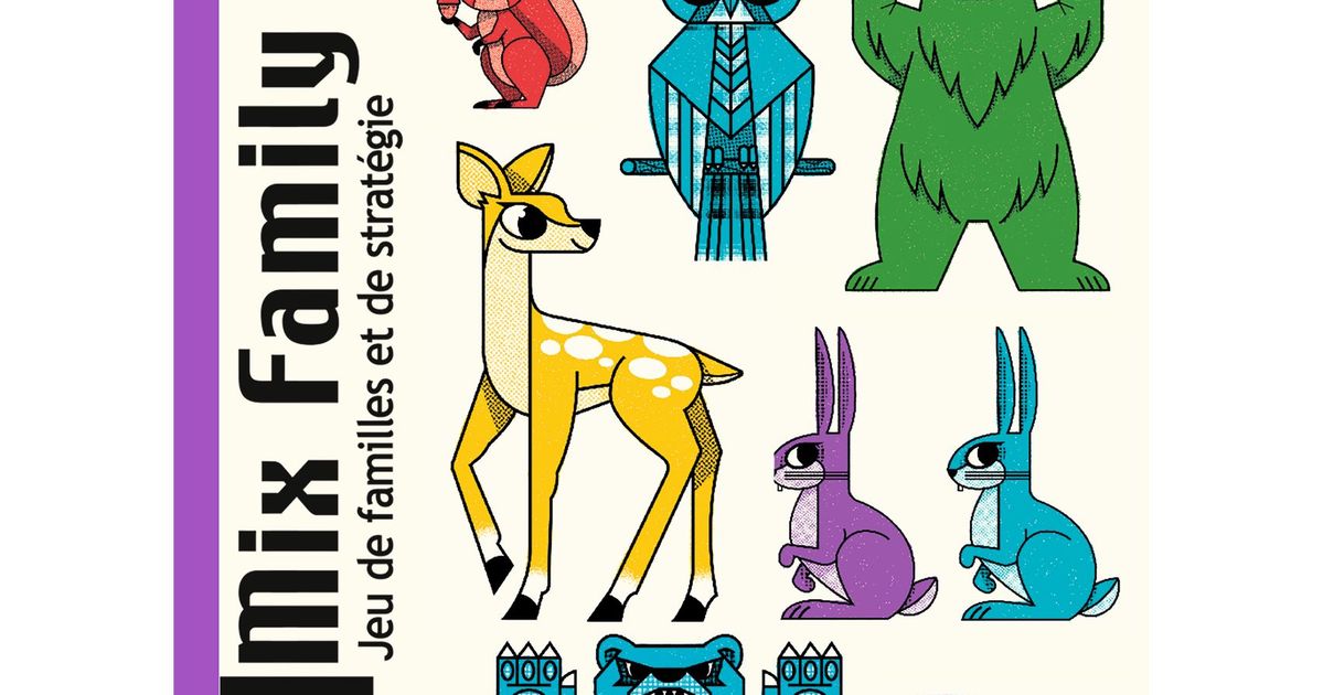 Mix family | Board Game | BoardGameGeek