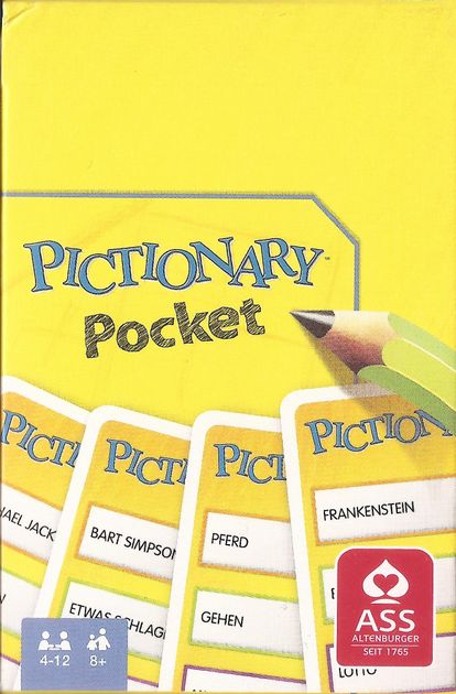 Pictionary Pocket | Board Game | BoardGameGeek