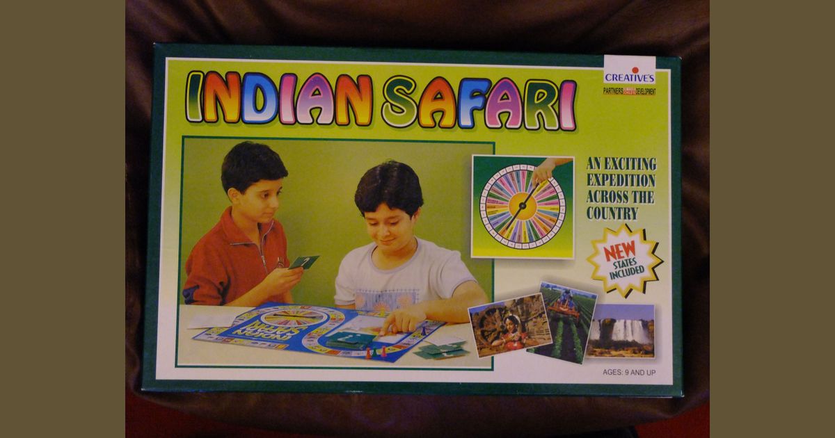 Indian Safari | Board Game | BoardGameGeek