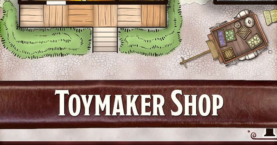 Toymaker Shop Stock Battlemap | RPG Item | RPGGeek