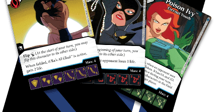 DC Comics Dice Masters: Batman the Animated Series Sirens Promo Cards ...