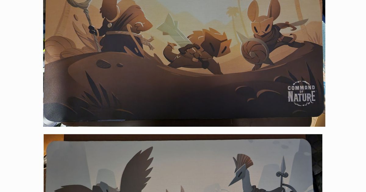 Command of Nature: Sand & Wind – Elemental Play Mat Bundle | Board Game ...