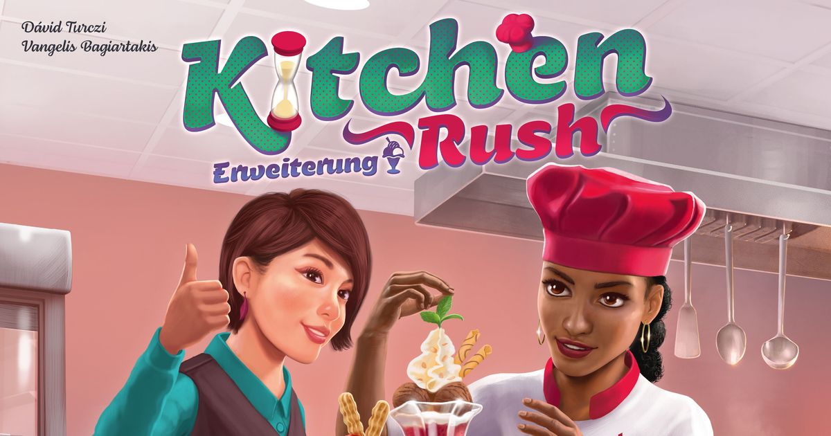Kitchen Rush (Revised Edition): Time for Dessert! | Board Game ...