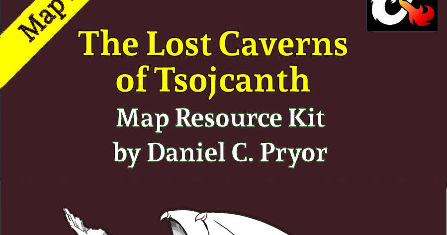 Map Resource Kit: The Lost Caverns of Tsojcanth Map Kit | RPG Item ...