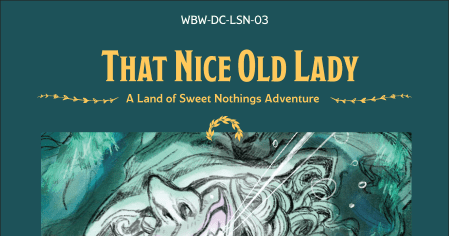 WBW-DC-LSN-03: That Nice Old Lady | RPG Item | BoardGameGeek