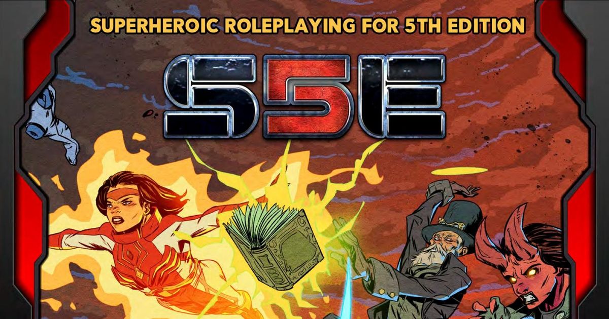 S5E: Superheroic Roleplaying for 5th Edition | RPG Item | RPGGeek