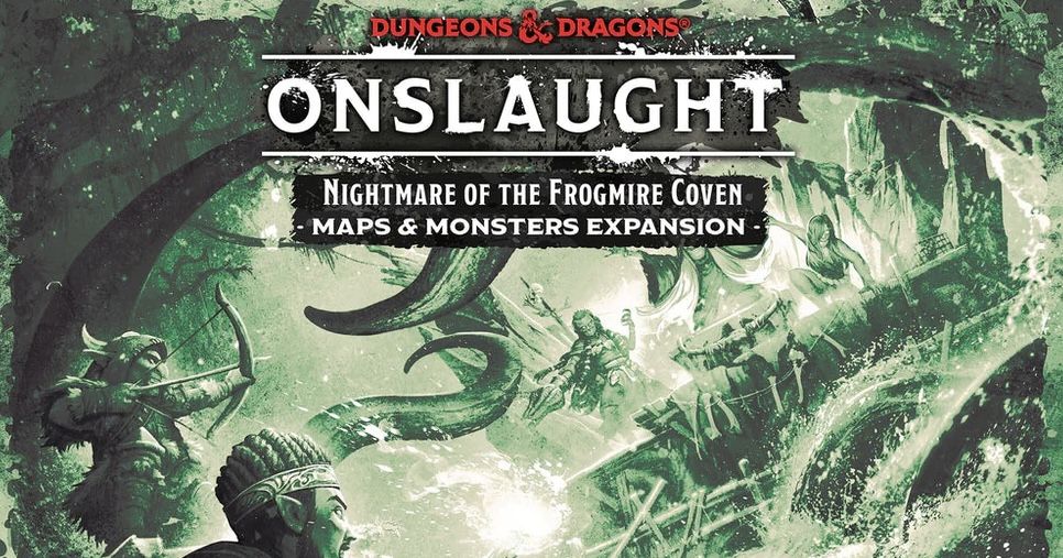 Dungeons & Dragons: Onslaught – Nightmare of the Frogmire Coven: Maps ...
