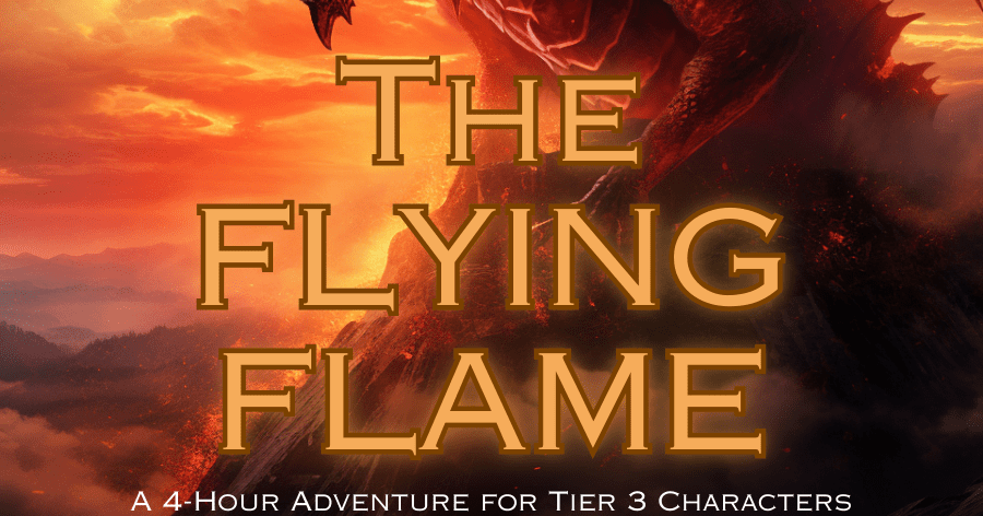 FR-DC-BG: The Flying Flame | RPG Item | RPGGeek