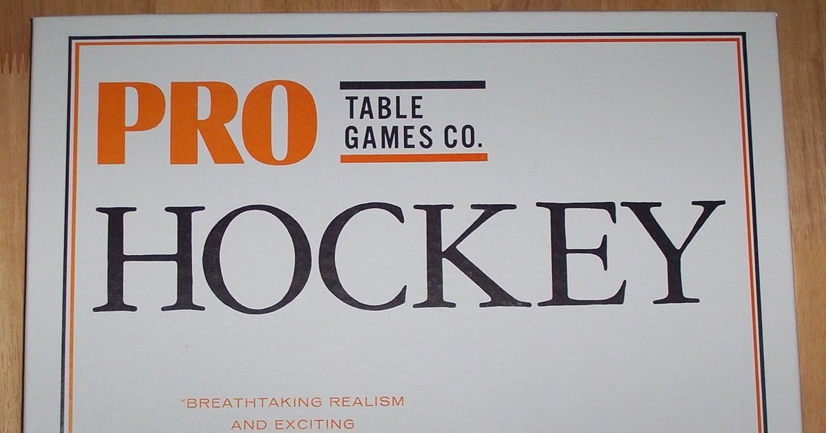 Pro Table Games Co.: Hockey | Board Game | BoardGameGeek